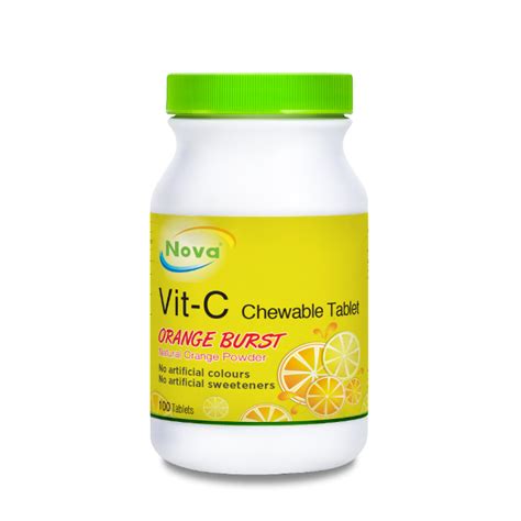 VIT C CHEWABLE TABLET 100 S Shopee Malaysia
