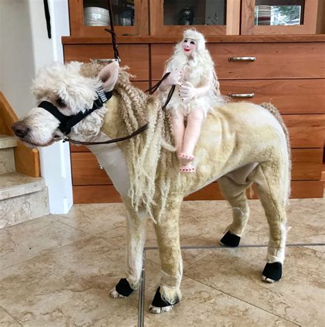 Lady Godiva Pawsitively Rides Again Halloween Costume Contest