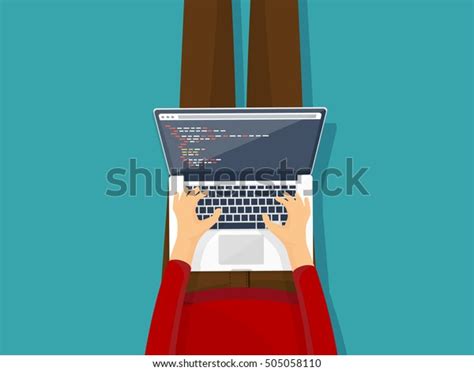 Programming Coding Backgroundflat Designprogram Source Codesoftware