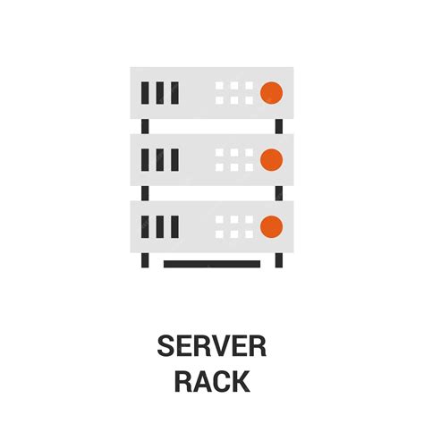Premium Vector Server Rack Icon