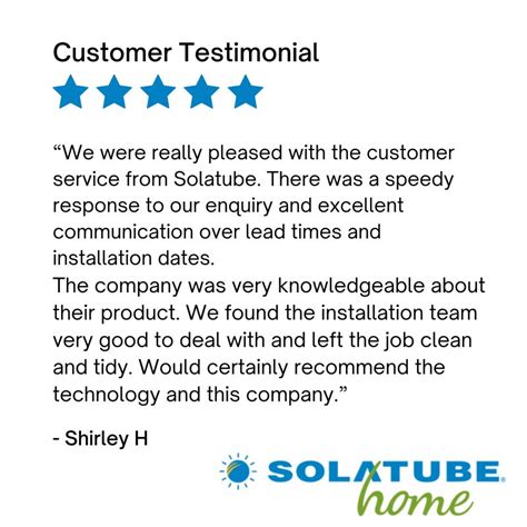 Customerreview Testimonial Solatubeuk Solatube Uk