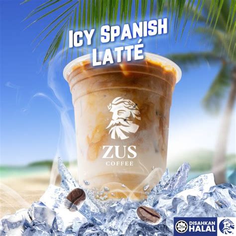 Zus Coffee Icy Series Icy Coconut Latte And Icy Spanish Latte