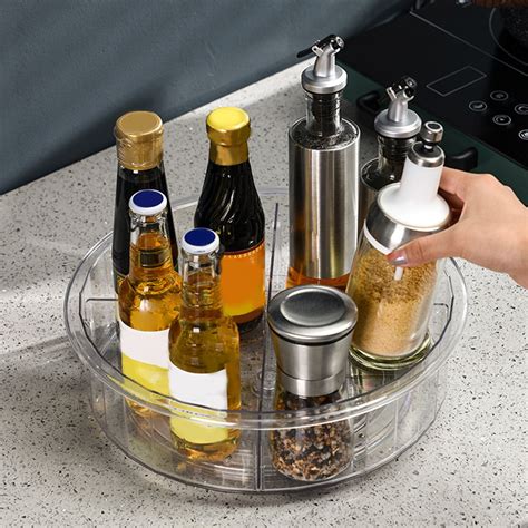 fufafayo clearance promotion kitchen sorting seasoning rack rotating