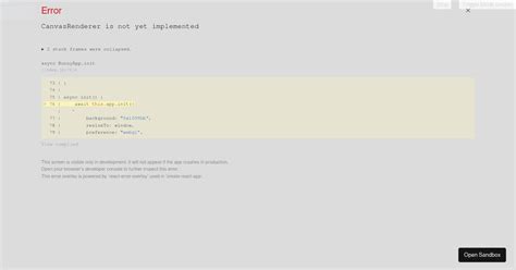 pixi js sandbox codesandbox