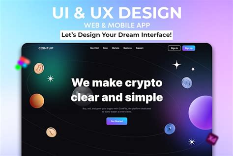 design ui ux design for mobile app using figma website ui ux design by