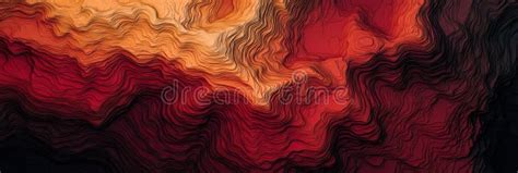 Topographic Map Design Featuring Muscle Shapes In Abstract Anatomical