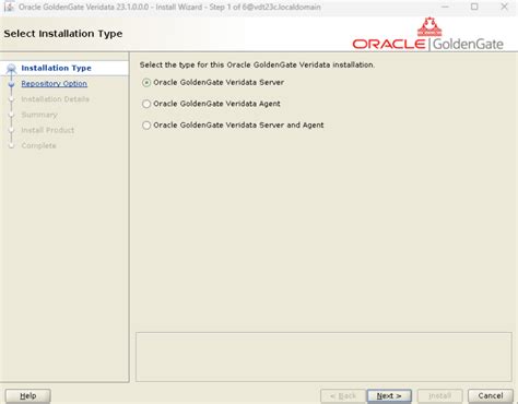 Oracle Goldengate Veridata 23c Installation Oracle Scn