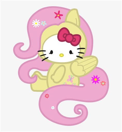 Download Cat Fluttershy Hello Kitty Safe Sanrio Hello Kitty My