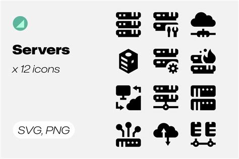 Basicons Solid Server Icons