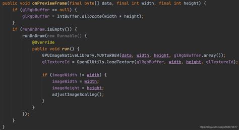 美颜相机1 Gpuimageopengl相机预览性能问题分析及优化opengles20和gpuimage比较 Csdn博客
