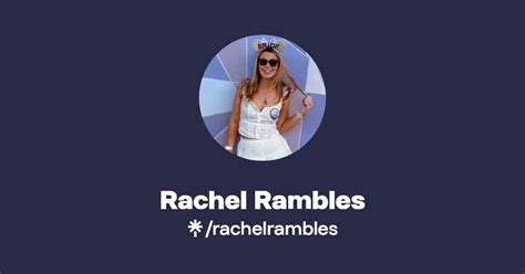 Rachel Rambles Linktree