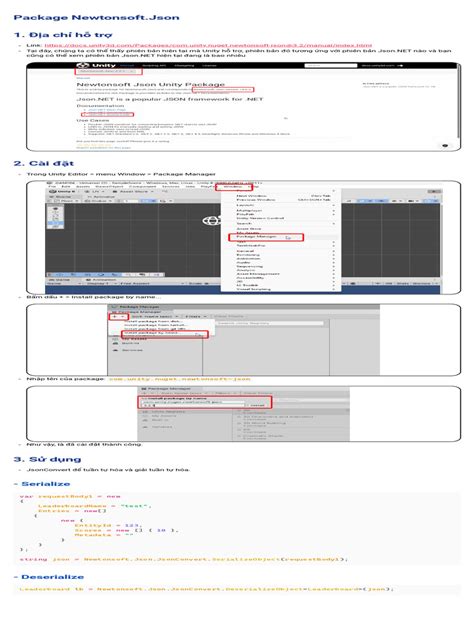 Package Newtonsoft Json Pdf