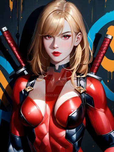 Lady Deadpool By Aaron3417 On Deviantart