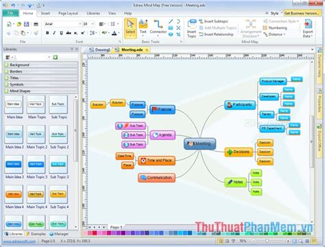 Hướng dẫn chi tiết cách vẽ sơ đồ tư duy trong edraw mind map đơn giản và hiệu quả