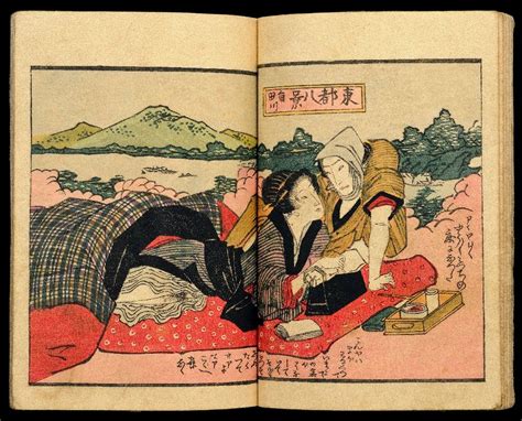 Keisai Eisen Sex In Aioi Aioi Shishi 1823 Traditional Visual Art Under Public Domain License