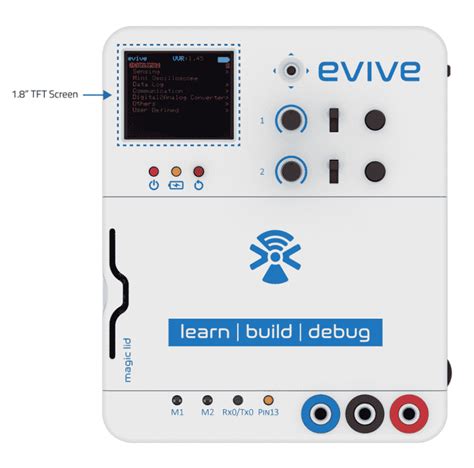 control evive s tft display with pictoblox evive