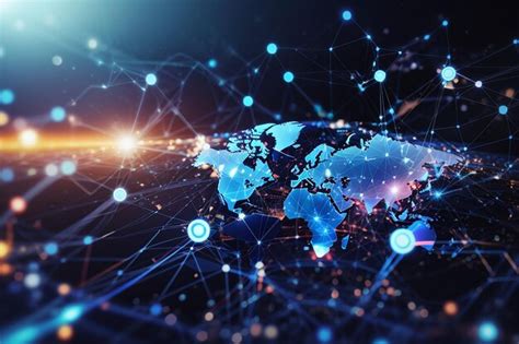 Premium Ai Image Technology Digital Data Network Connection And Cyber