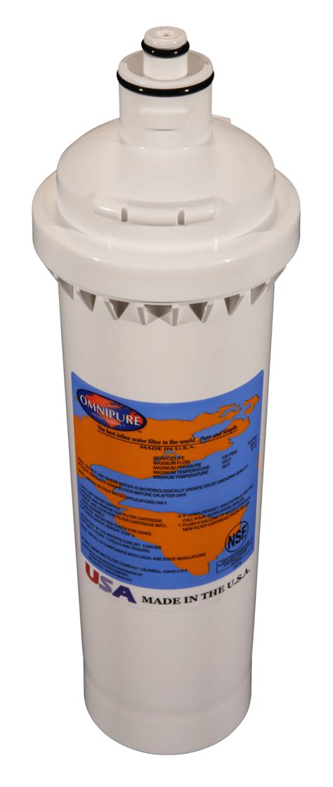 Item Elf 10m 3 5 X 10” 10 Micron Carbon Block Filter On Omnipure Filter Co Inc