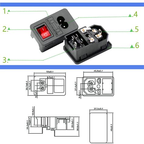 Iec C8 Input Socket Ac Reliable Ac Power Solutions
