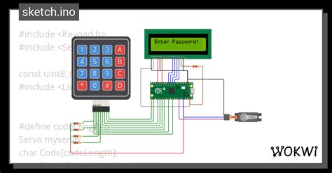 Smart Home Doors Lock Ahmed Omyri And Yahya Algozi Wokwi Esp32
