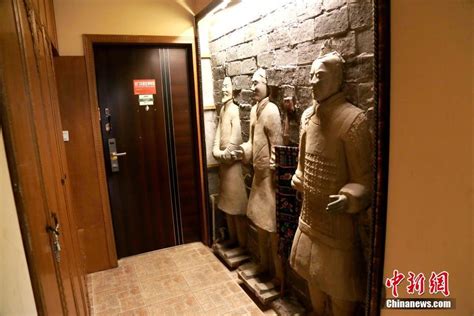 西安 兵马俑”民宿走红 住宿如在 秦始皇陵”