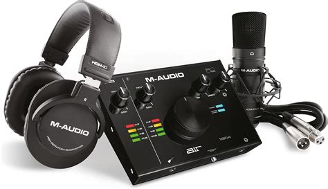 M Audio Complete Recording Bundle Usb Audio Interface Microphone