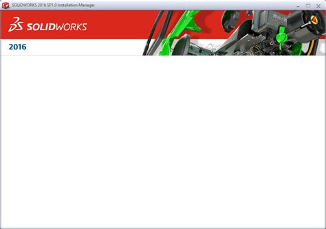 Blank Installation Manager After Launching The Solidworks Setup Process Hawk Ridge Systems