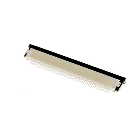 Zif0550dh Zif Connector 0 5 Mm Raster 50 Pins Bottom Contact Unisystem Supplier And