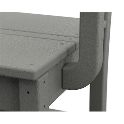 Origin 21 By Polywood Irving 7 Piece Slate Patio Dining Set Plastic