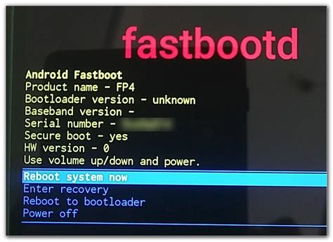 Fairphone 4 Stuck In Fastboot Mode After E Os Install Not Detected