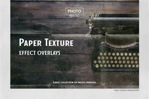 Paper Texture Effect Overlays Graphic By Graphic Spirit Creative Fabrica