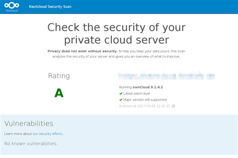 Owncloud Security Problem Support Nethserver Community