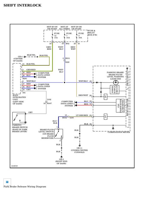 Shift Interlock Wiring Diagram Pdf Manufactured Goods Electrical Engineering