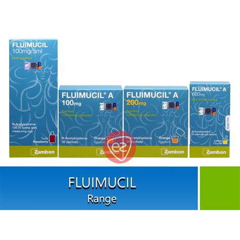 Fluimucil A 100mg 200mg 600mg Fluimucil Oral Solution 100ml Shopee Malaysia