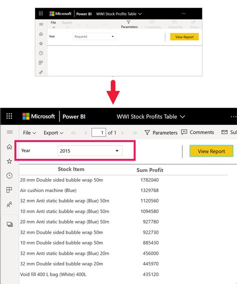 Gepagineerde Rapporten In De Power Bi Service Power Bi Microsoft Learn