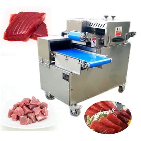 Commercial Meat Cube Cuttermeat Cube Cutting Machinefrozen Meat Dicer