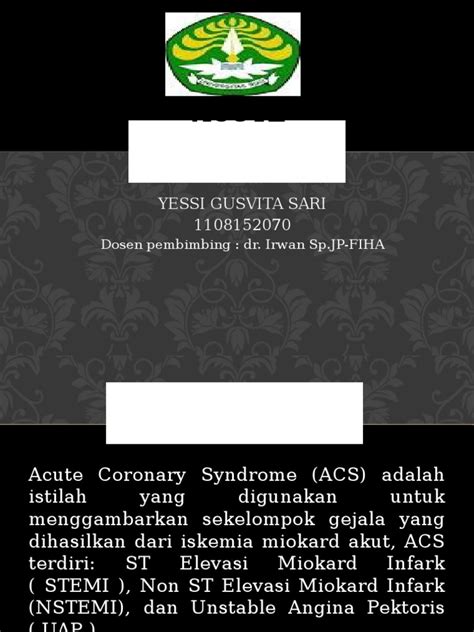 Pdf Ppt Stemi Dokumentips