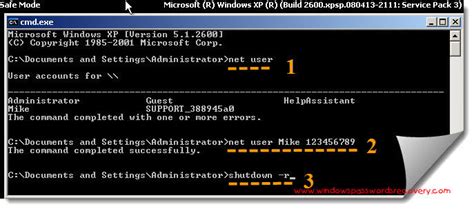 Windows Password Recovery Methods Reset Administrator Password