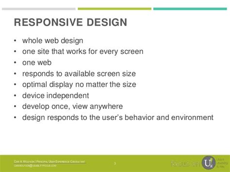 Usability Best Practices For Adopting Responsive Design
