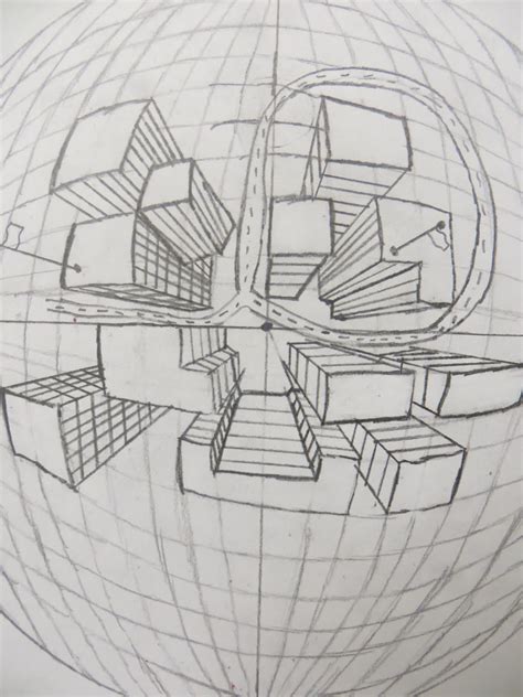 shana s art room curvilinear perspective