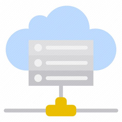 Cloud Server Database Network Computer Online Icon Download On Iconfinder