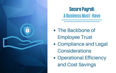 Secure Payroll A Business Must Have Bcm Payroll