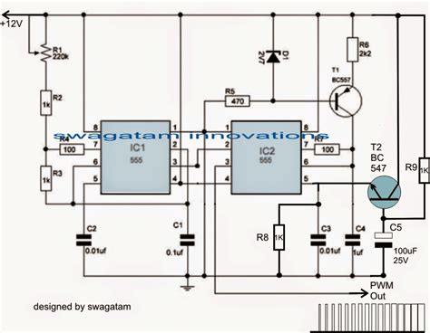PWM Motor Soft Start Circuit To Prevent High Consumption During Power Switch ON Homemade