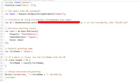 Day 1 Server Side Javascript Ssjs In Salesforce Marketing Cloud For