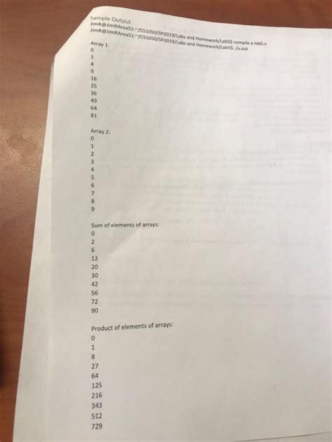 Solved Concepts To Practice °arrays Passing Arrays To