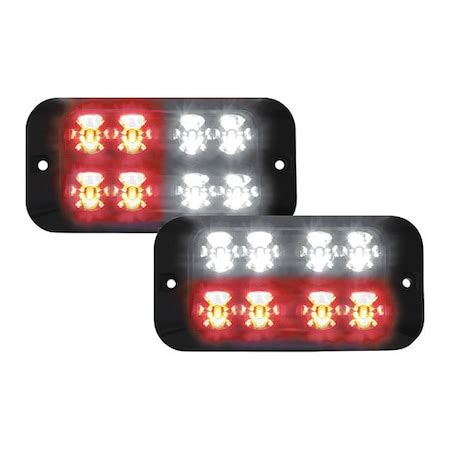 Code XTP Split Color LEDs Dual Stack Red Wht XTP DSRW Zoro