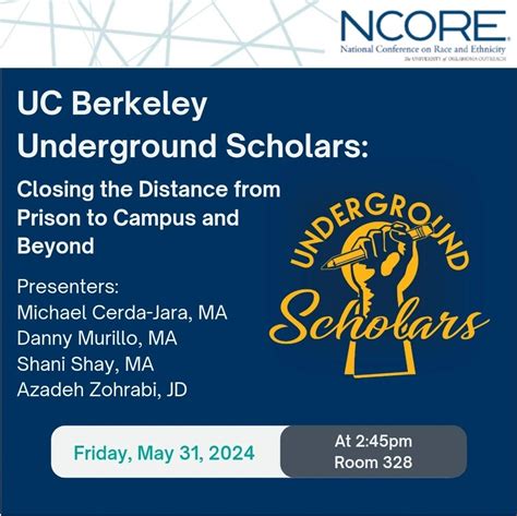 Ncore2024 Undergroundscholars Schoolsnotprisons Educationforall