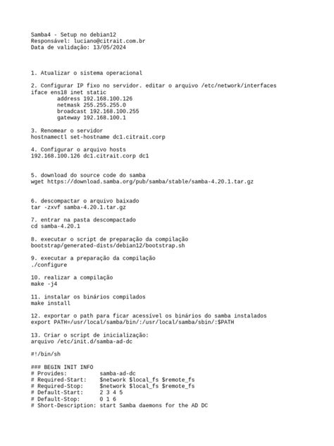 Manual Install Compile On Linux Debian 12 Pdf Internet Protocols Unix