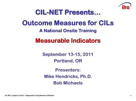 Ppt Cil Net Presents… Powerpoint Presentation Free Download Id 1608787