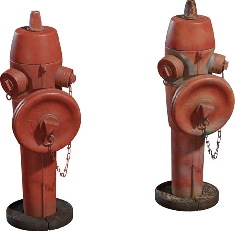 Fire Hydrant Model • Poly Haven
